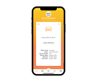MyCarFleet, fleet management application
